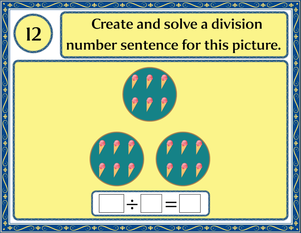 Division Task Cards - Equal Groups | Made By Teachers
