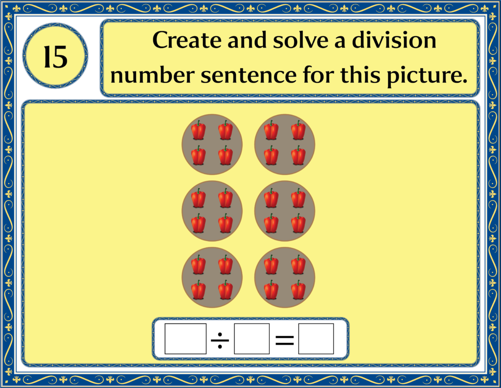 Division Task Cards - Equal Groups | Made By Teachers
