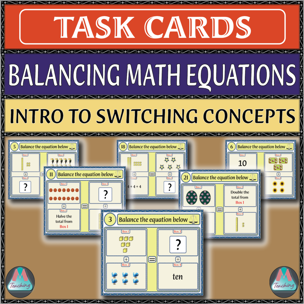 Balancing Math Equations - Intro - Made By Teachers
