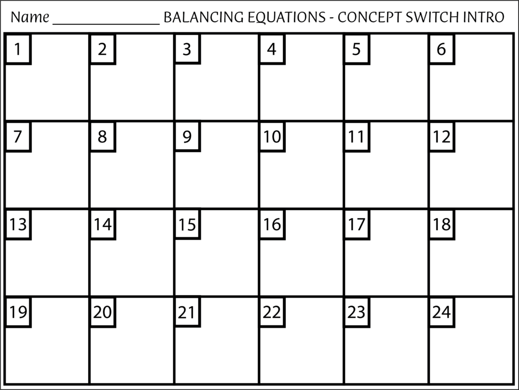 Balancing Math Equations - Intro - Made By Teachers