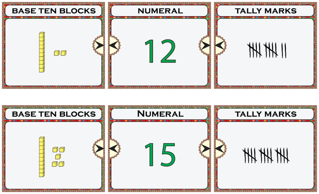 Math Center - Base Ten Blocks and Tally Marks | Made By Teachers