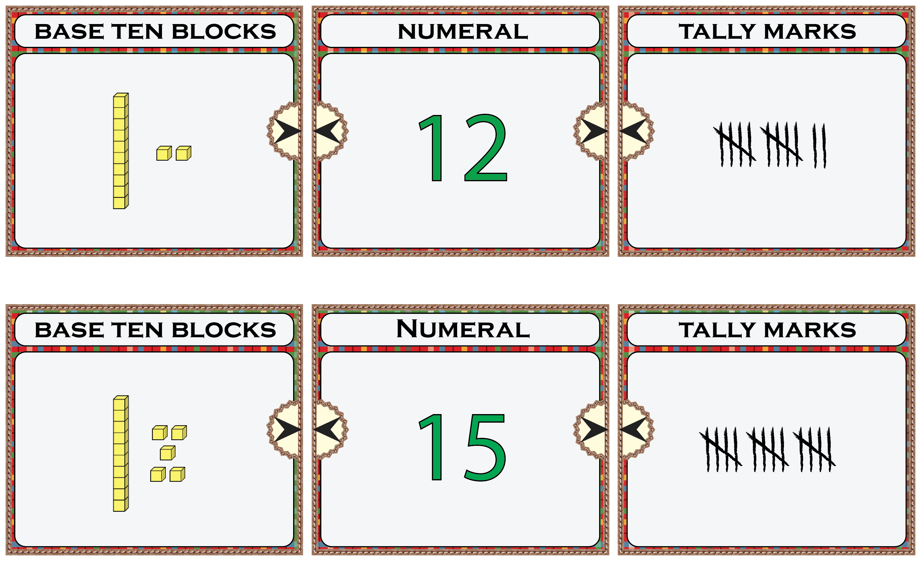 Math Center - Base Ten Blocks and Tally Marks | Made By Teachers