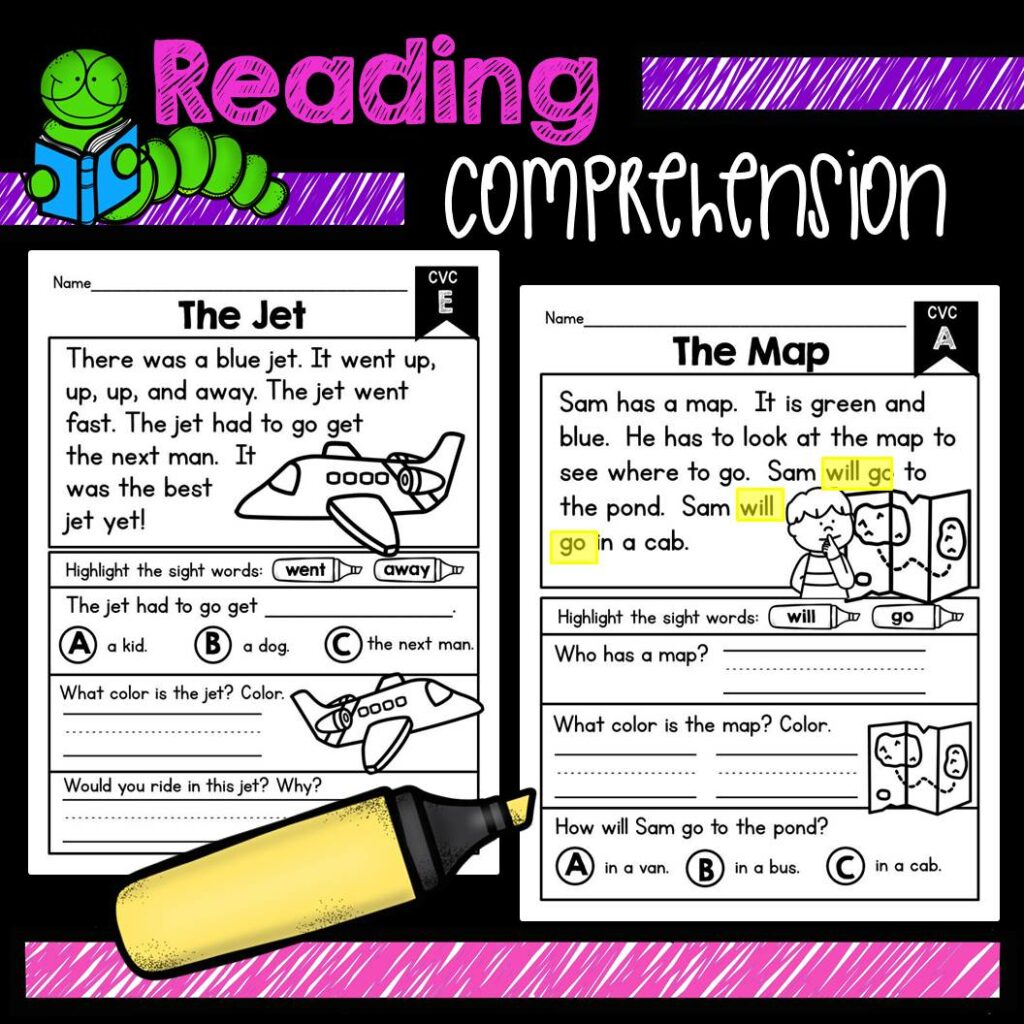 Reading Comprehension Bundle, k-1 - Made By Teachers