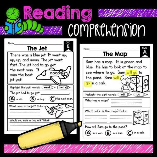Reading Comprehension Bundle, k-1 - Made By Teachers
