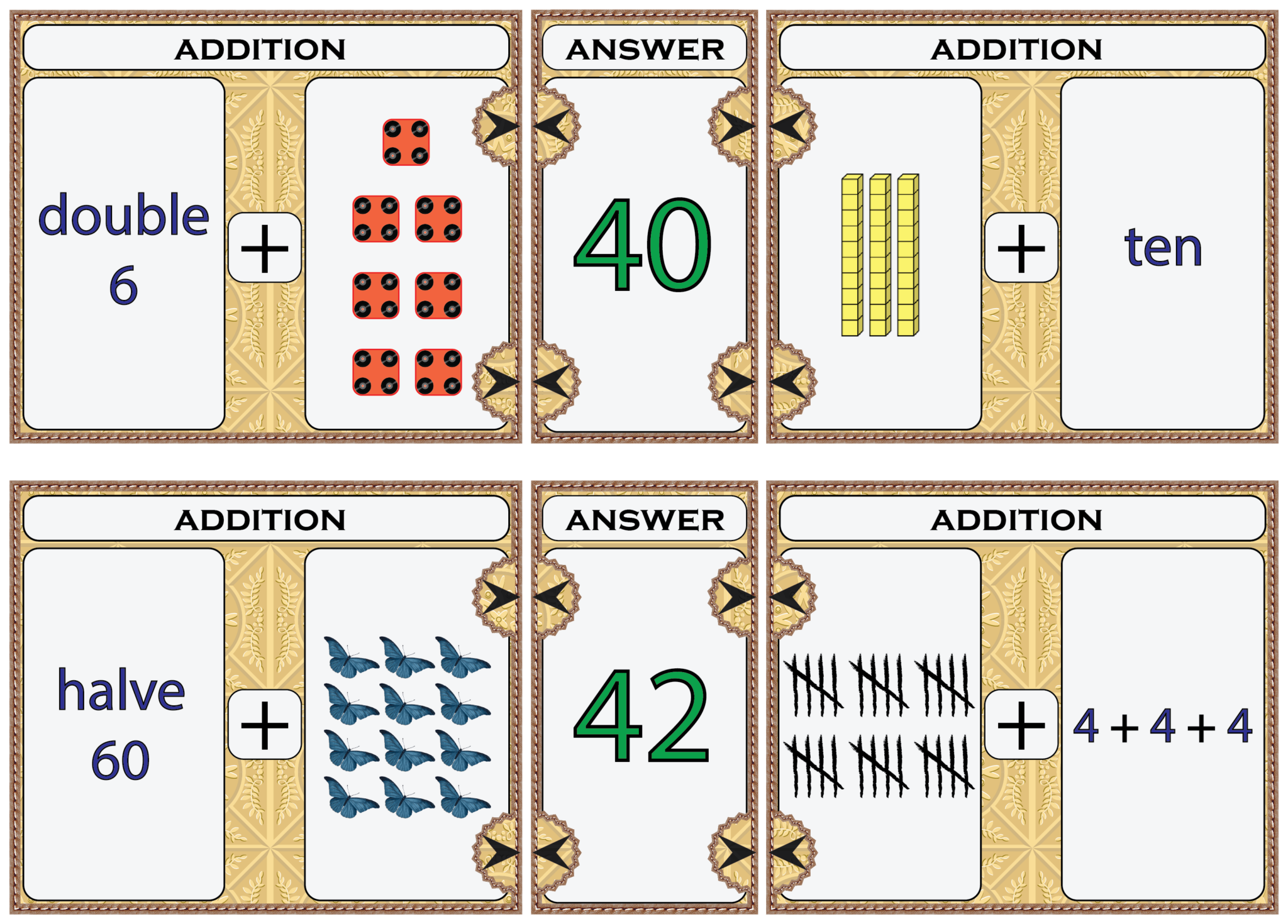 Math Center: Mixed Representations – Addition | Made By Teachers