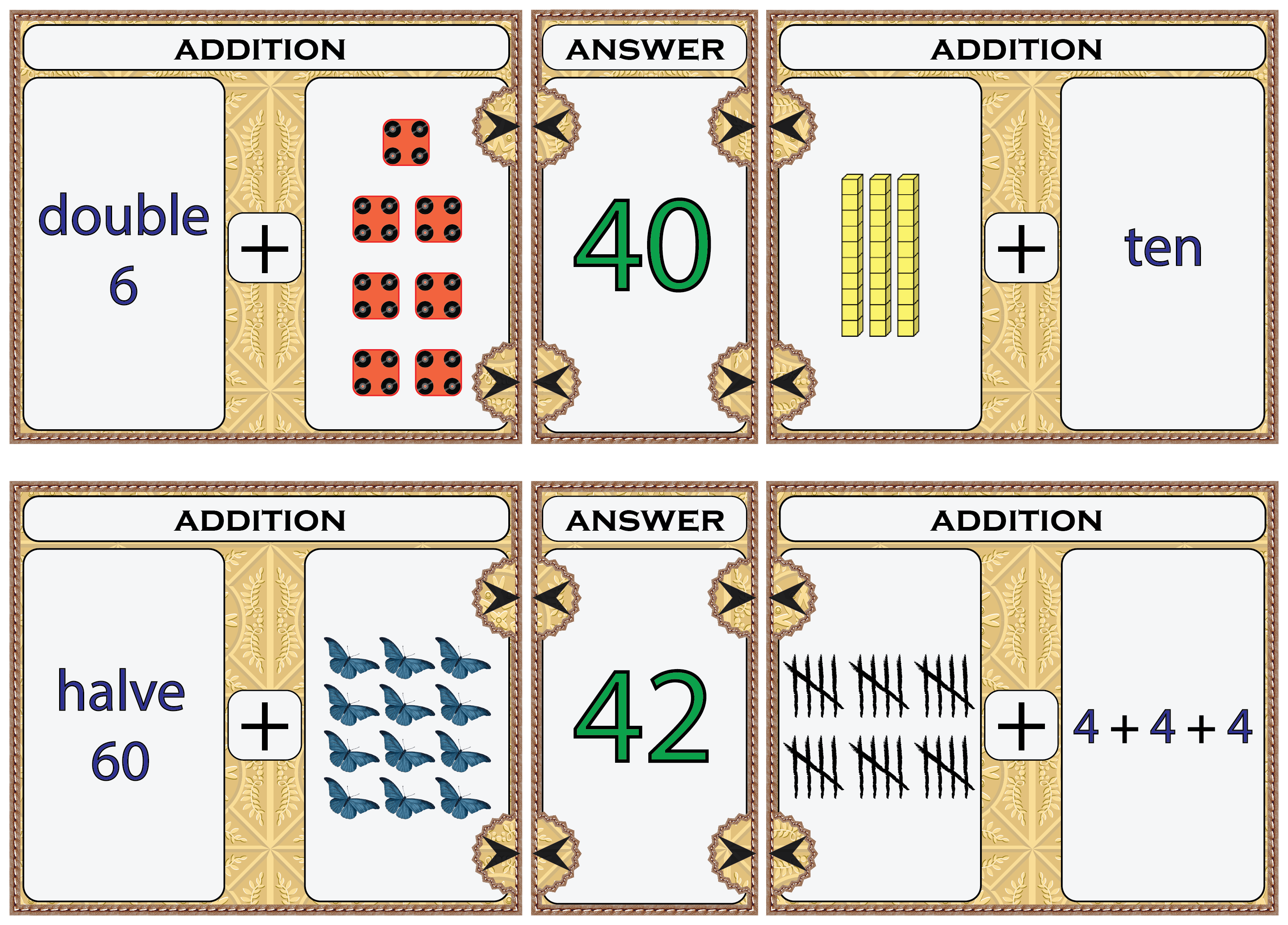 Math Center: Mixed Representations – Addition | Made By Teachers