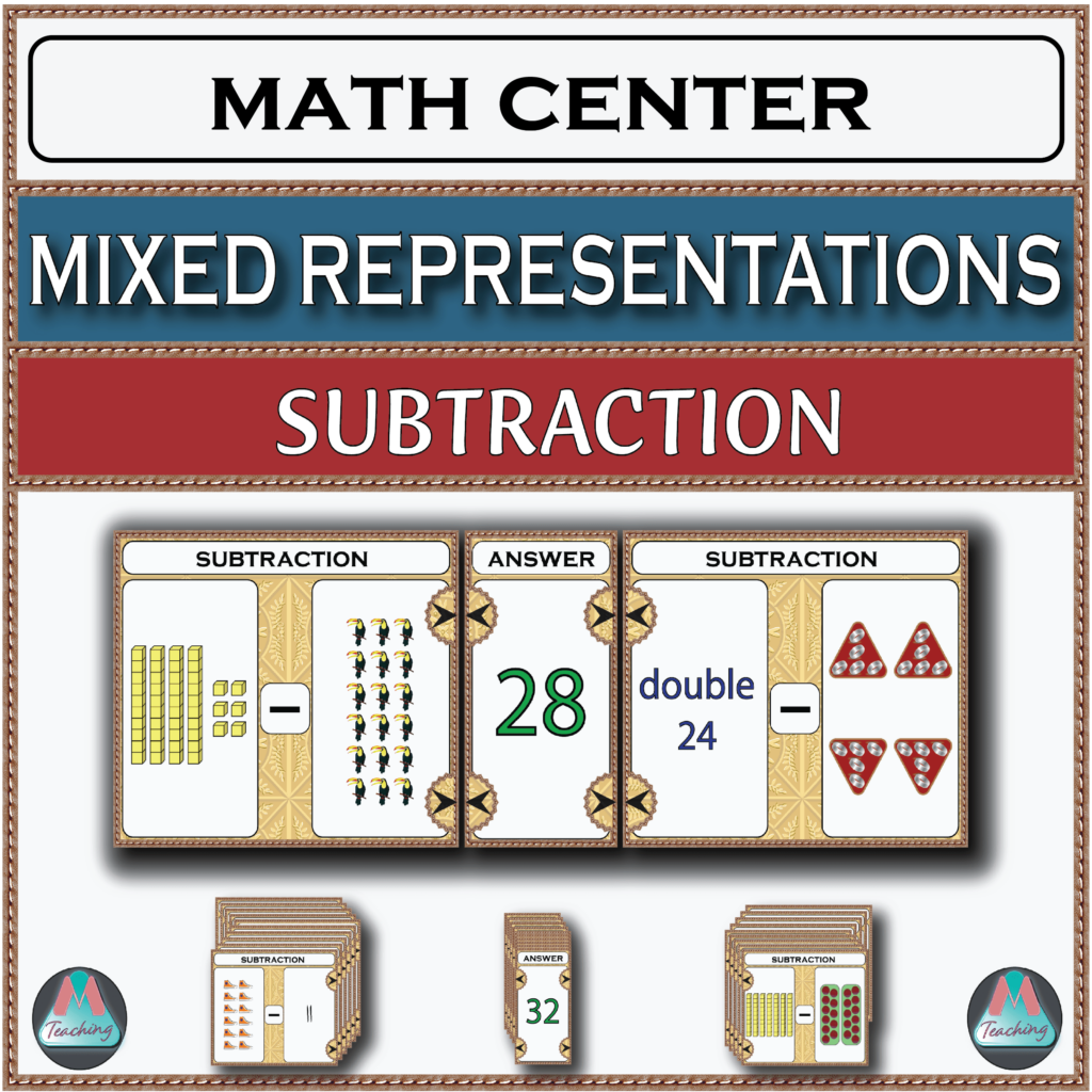 Succeed in Subtraction - Bundled Task Cards & Center Activities | Made ...