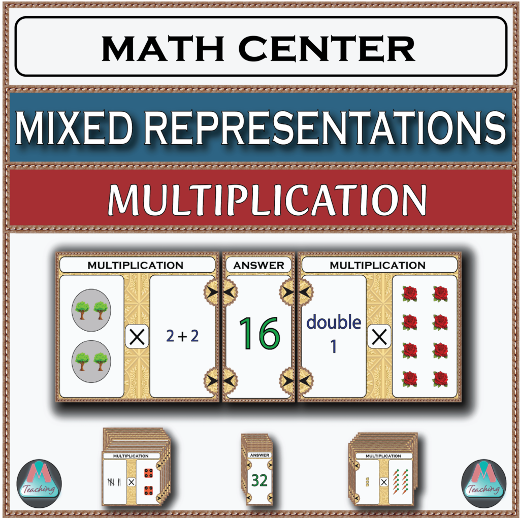Math Center: Mixed Representations Bundle - Made By Teachers