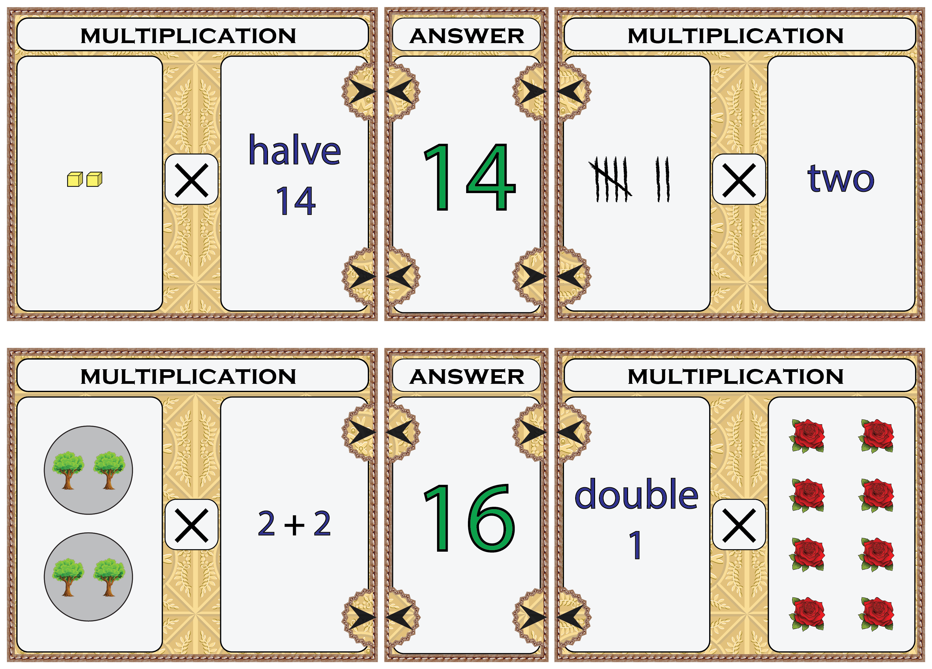 Math Center Mixed Representations – Multiplication | Made By Teachers