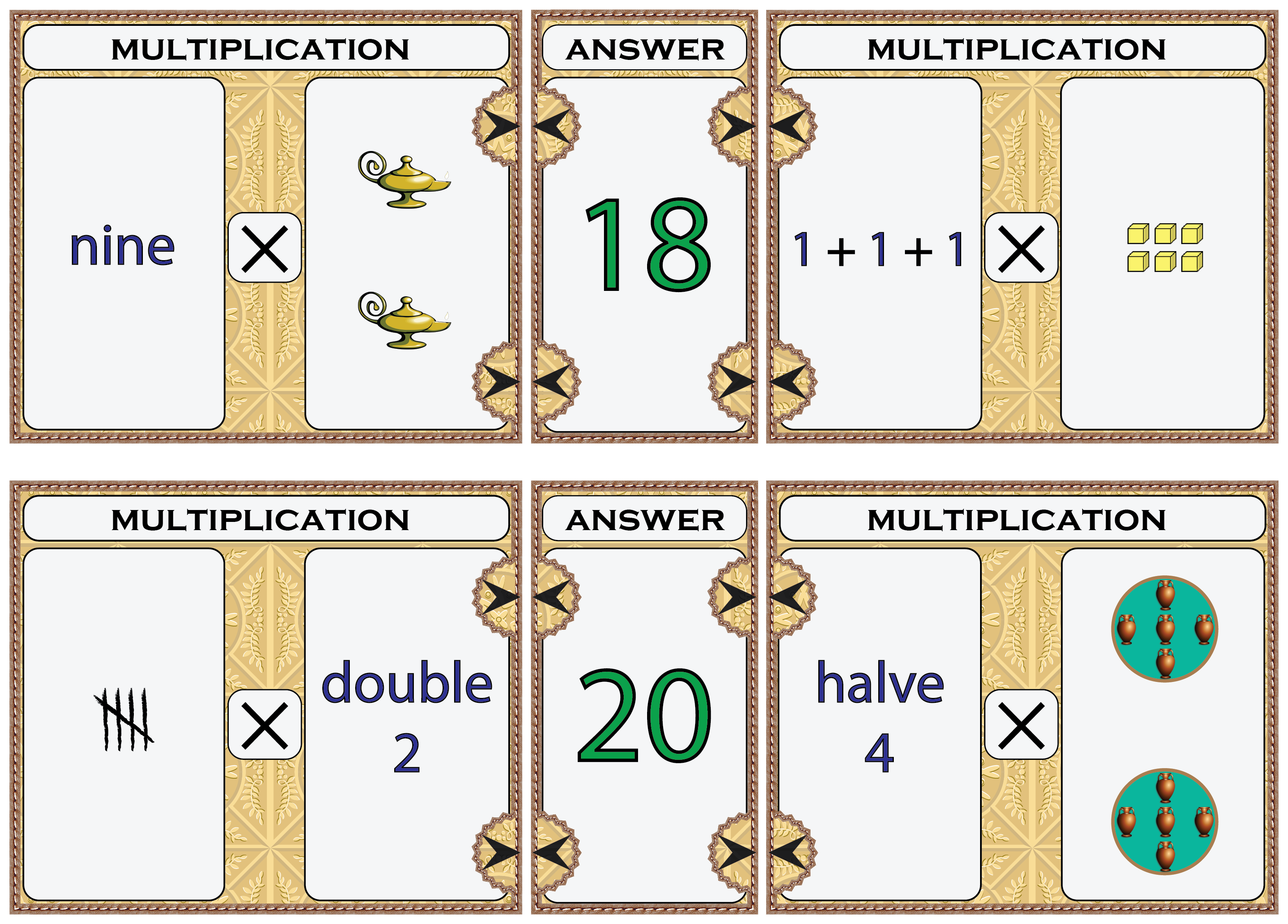 Math Center Mixed Representations – Multiplication | Made By Teachers