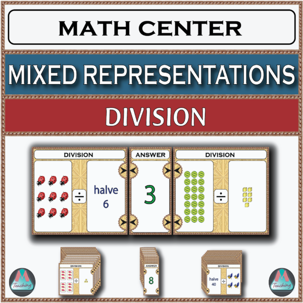 Math Center: Mixed Representations – Division | Made By Teachers