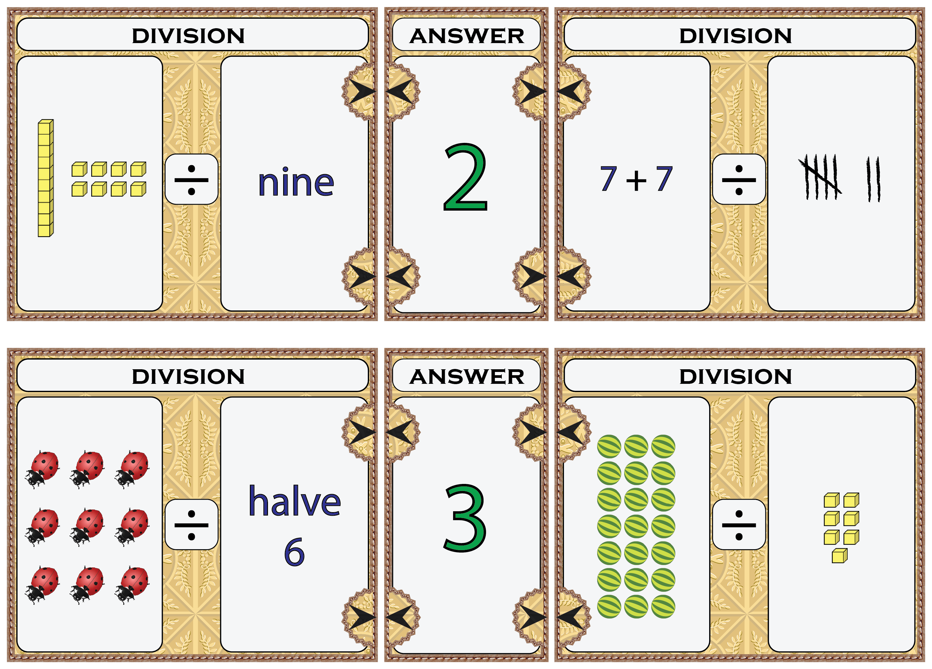 Math Center: Mixed Representations – Division | Made By Teachers
