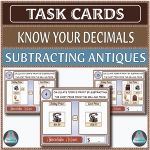Decimals Task Cards - Add and Subtract Money - Made By Teachers
