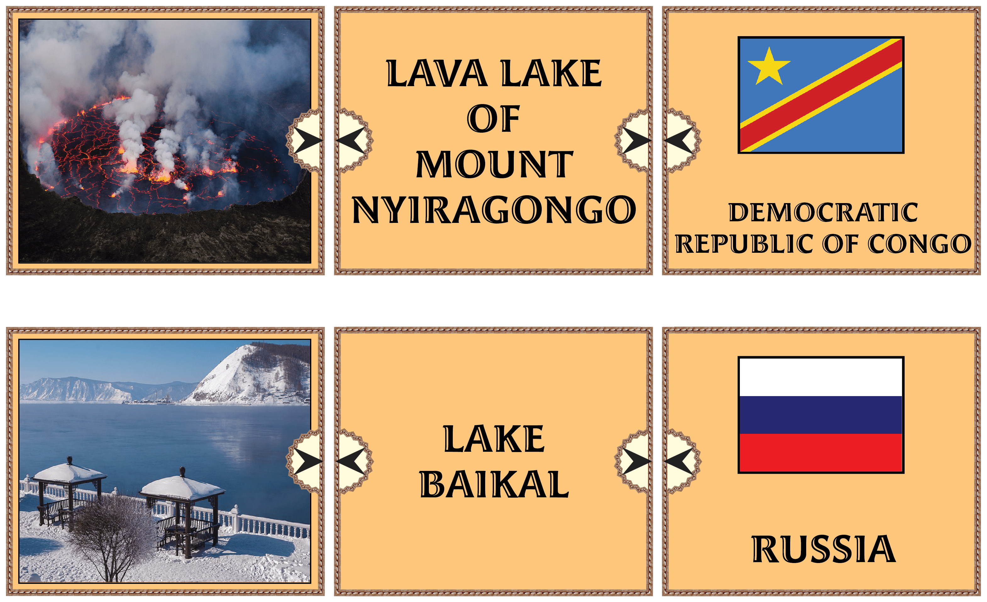 Geography Center: Natural Features Set 2 - Made By Teachers