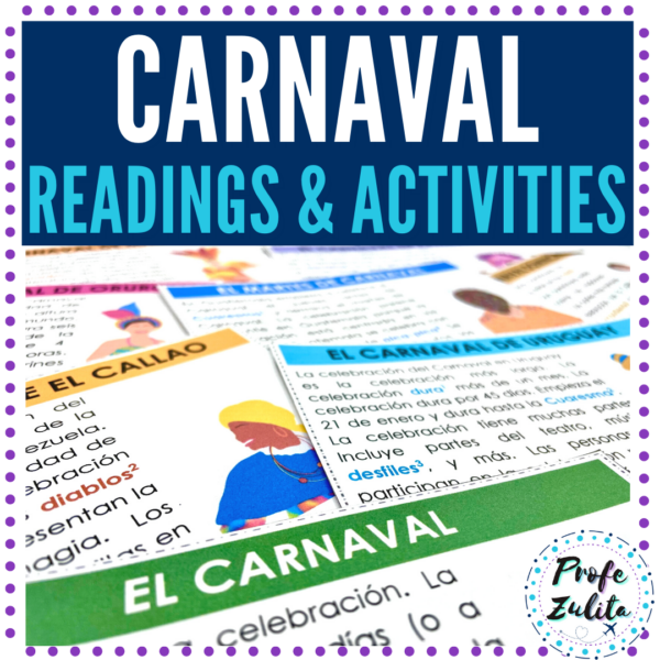 Spanish Carnaval Readings & Activities - Made By Teachers
