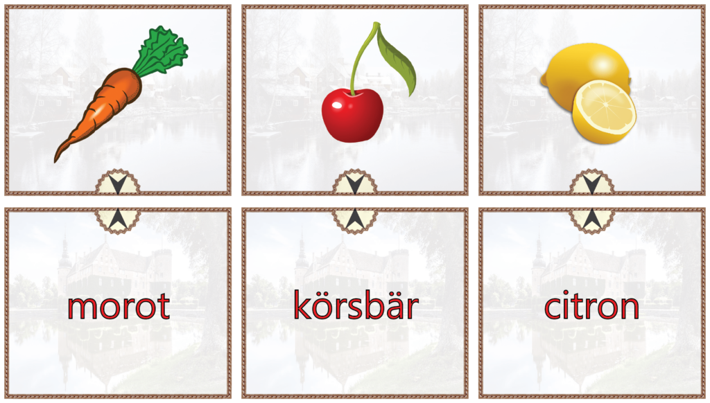 Swedish Match - Fruits and Vegetables - Made By Teachers