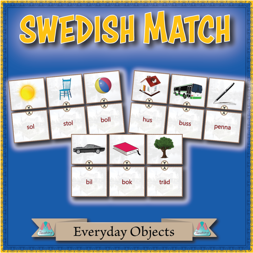 Swedish Match - Everyday Objects | Made By Teachers