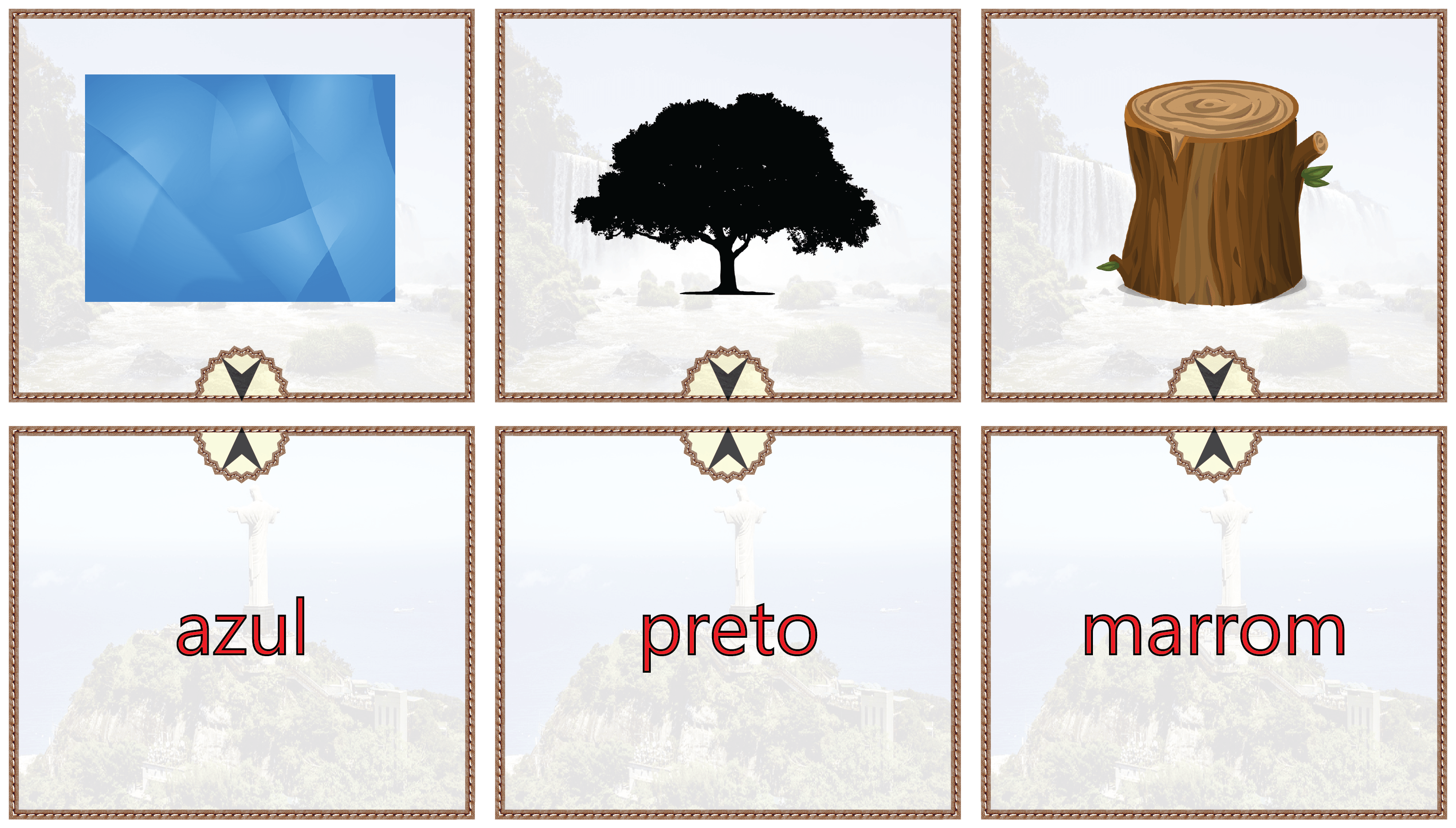 Portuguese (Brazilian) Match - Numbers & Colors | Made By Teachers