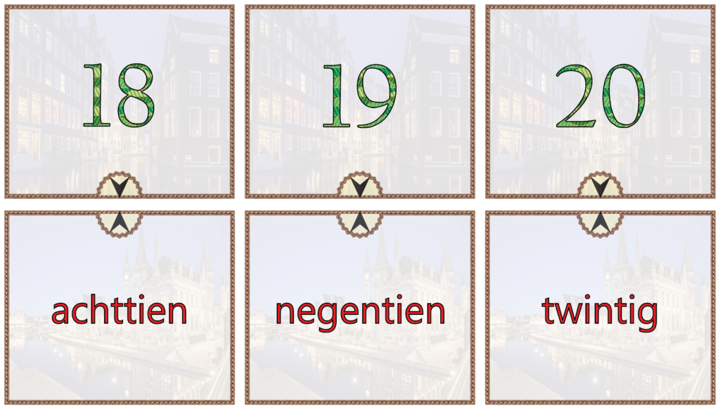 Dutch Match - Numbers and Colors | Made By Teachers