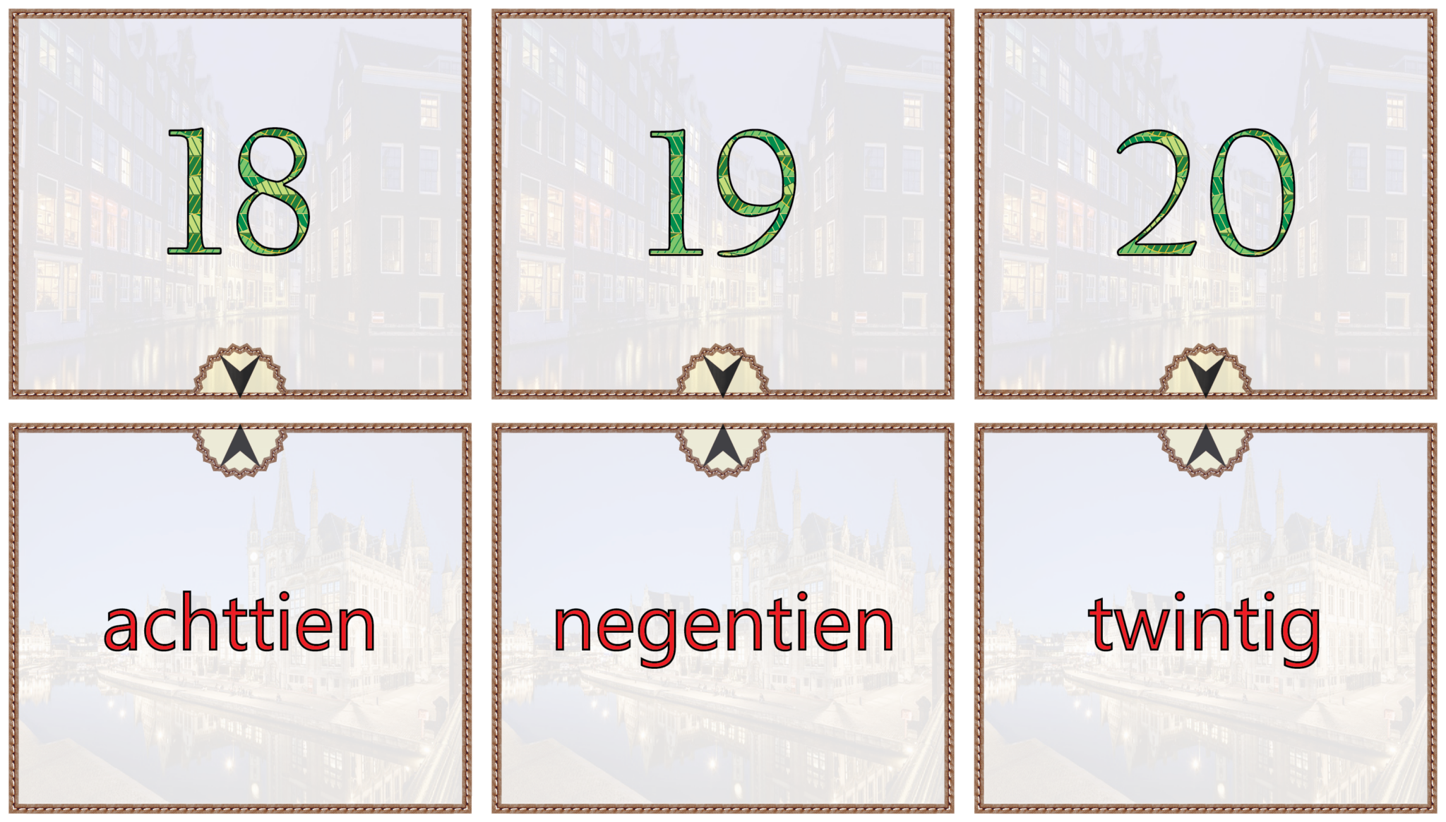 Dutch Match - Numbers and Colors | Made By Teachers