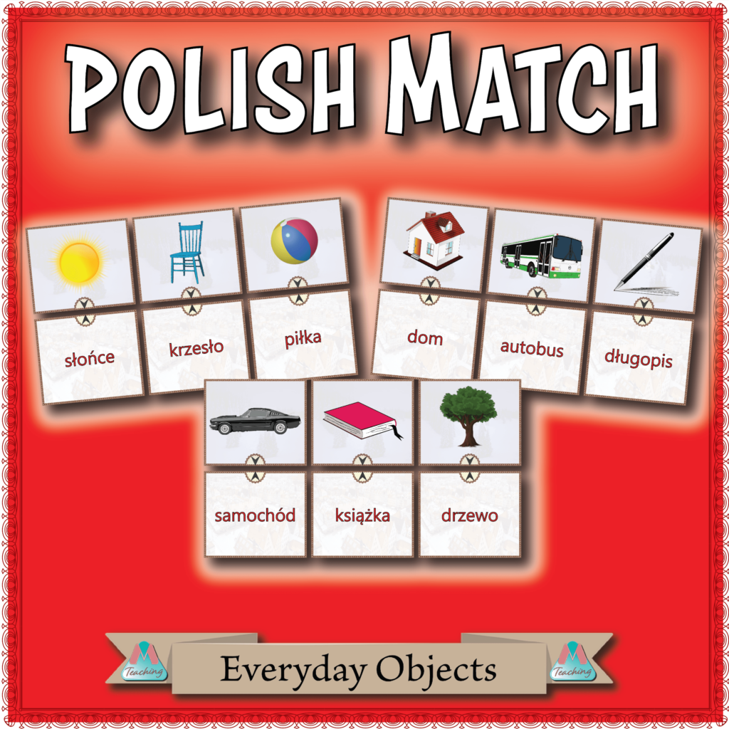 Polish Match - Everyday Objects | Made By Teachers