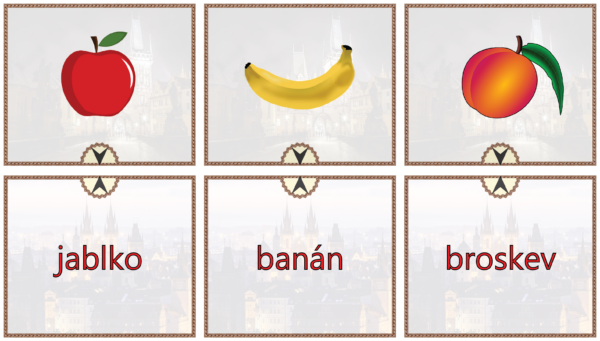 Czech Match - Fruits and Vegetables - Made By Teachers