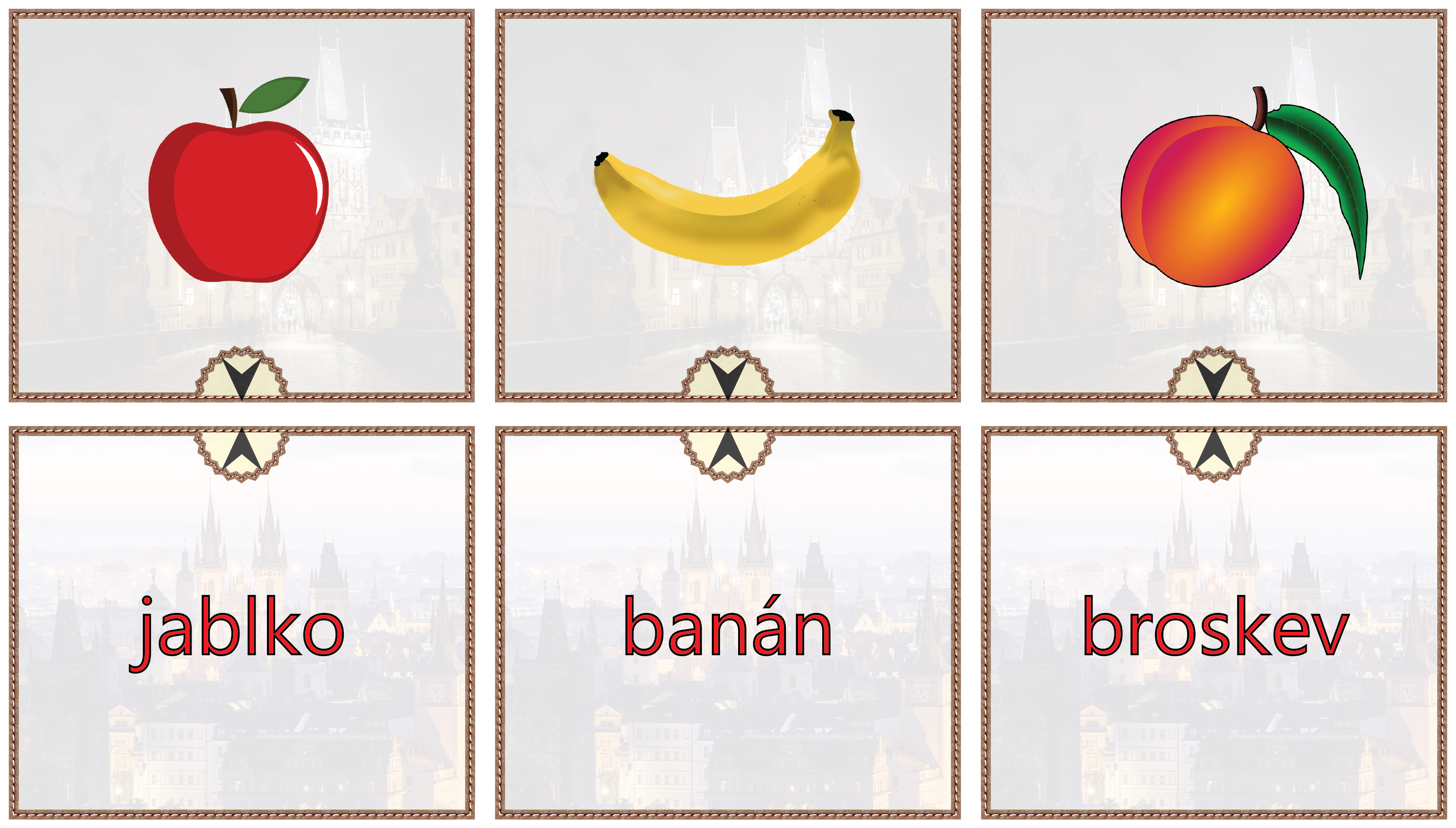 Czech Match - Fruits and Vegetables - Made By Teachers