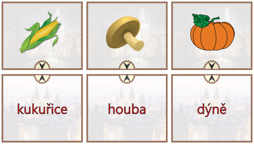 Czech Match - Fruits and Vegetables | Made By Teachers