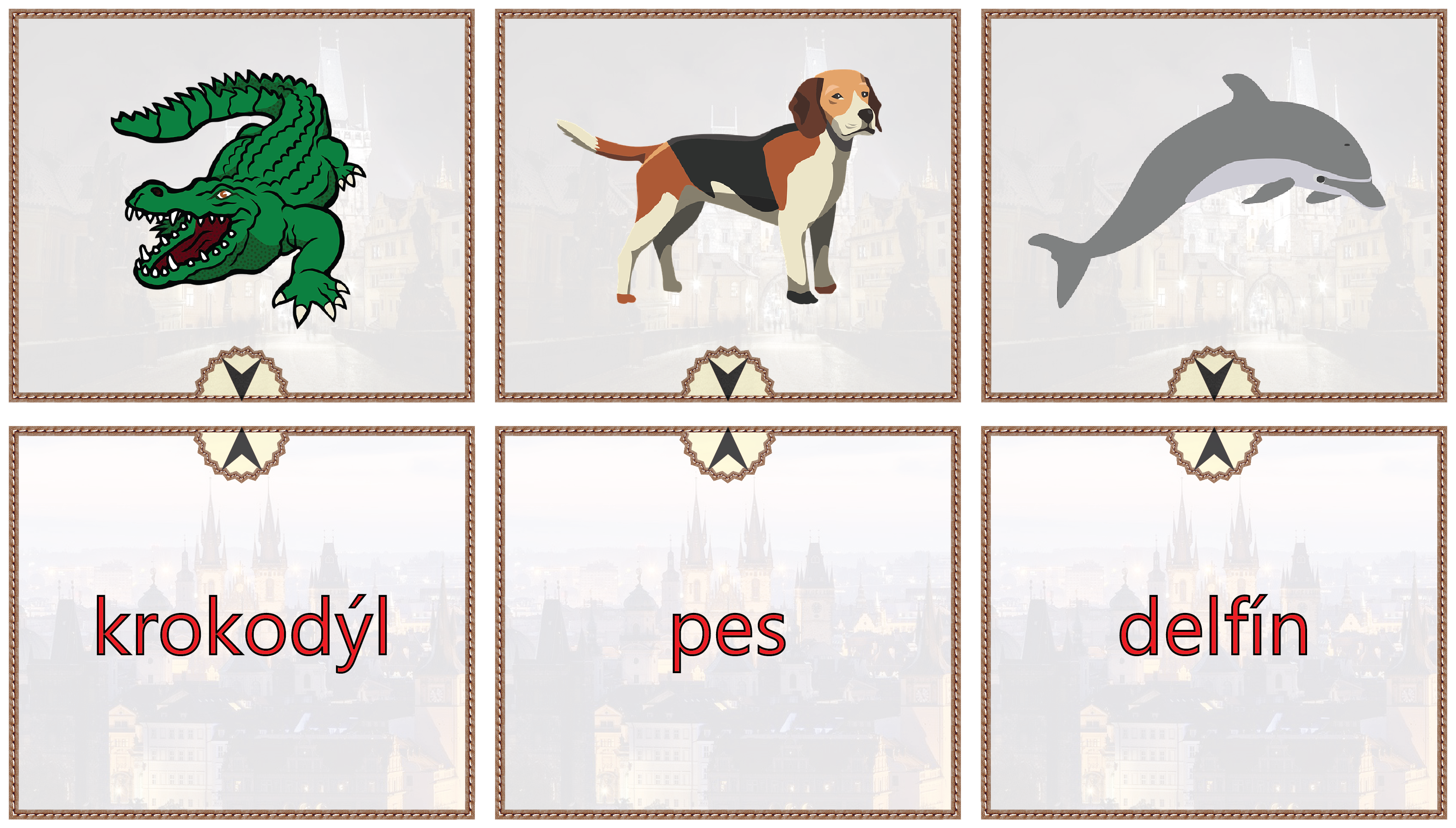 Czech Match - Animals | Made By Teachers