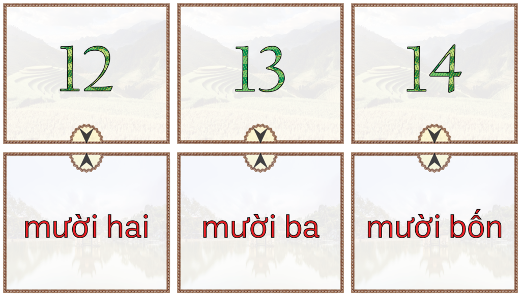 Vietnamese Match - Numbers and Colors - Made By Teachers