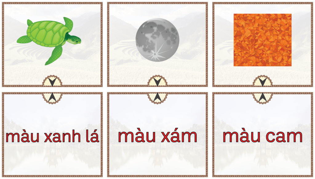 Vietnamese Match - Numbers and Colors - Made By Teachers