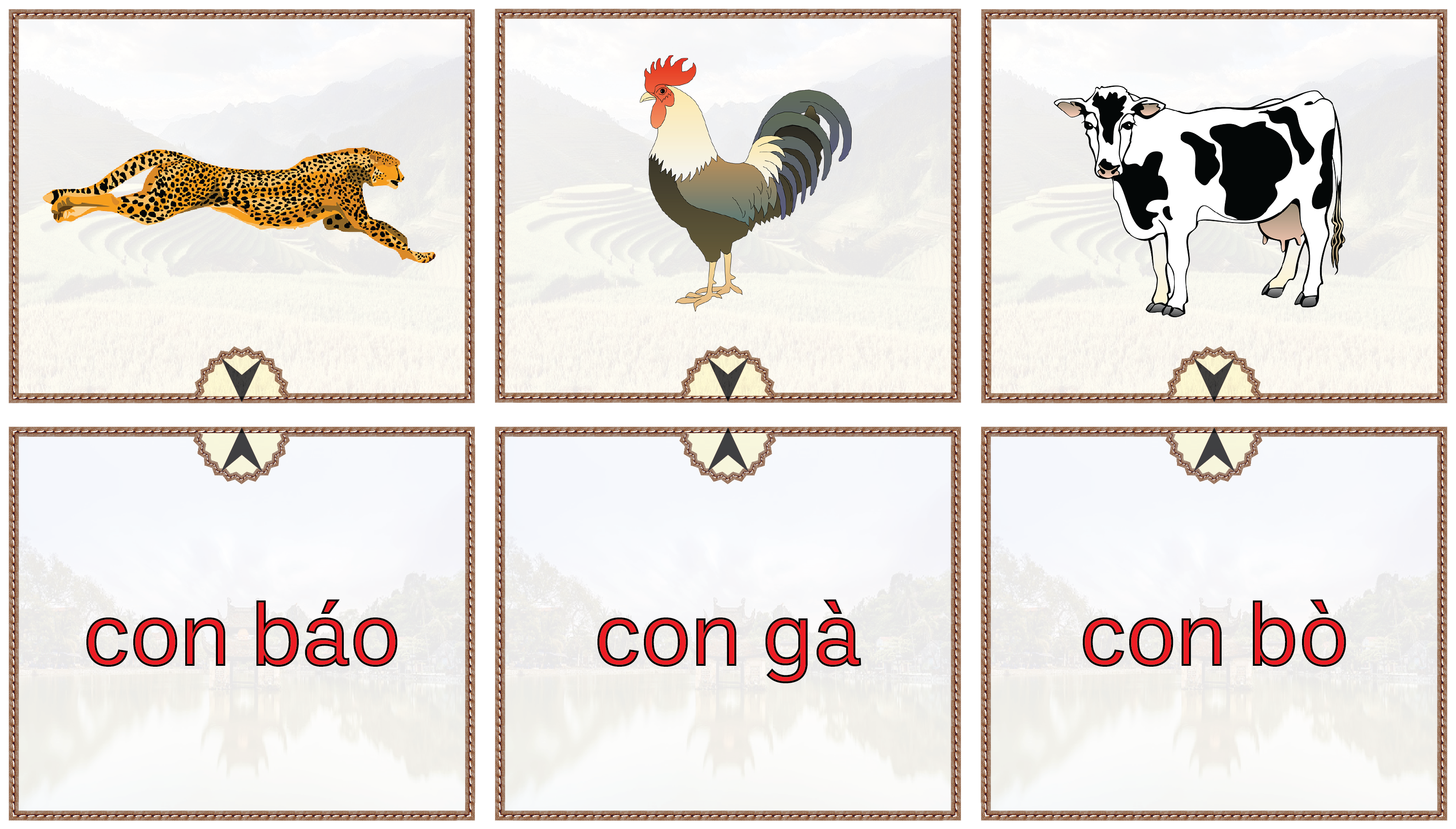 Vietnamese Match - Animals - Made By Teachers