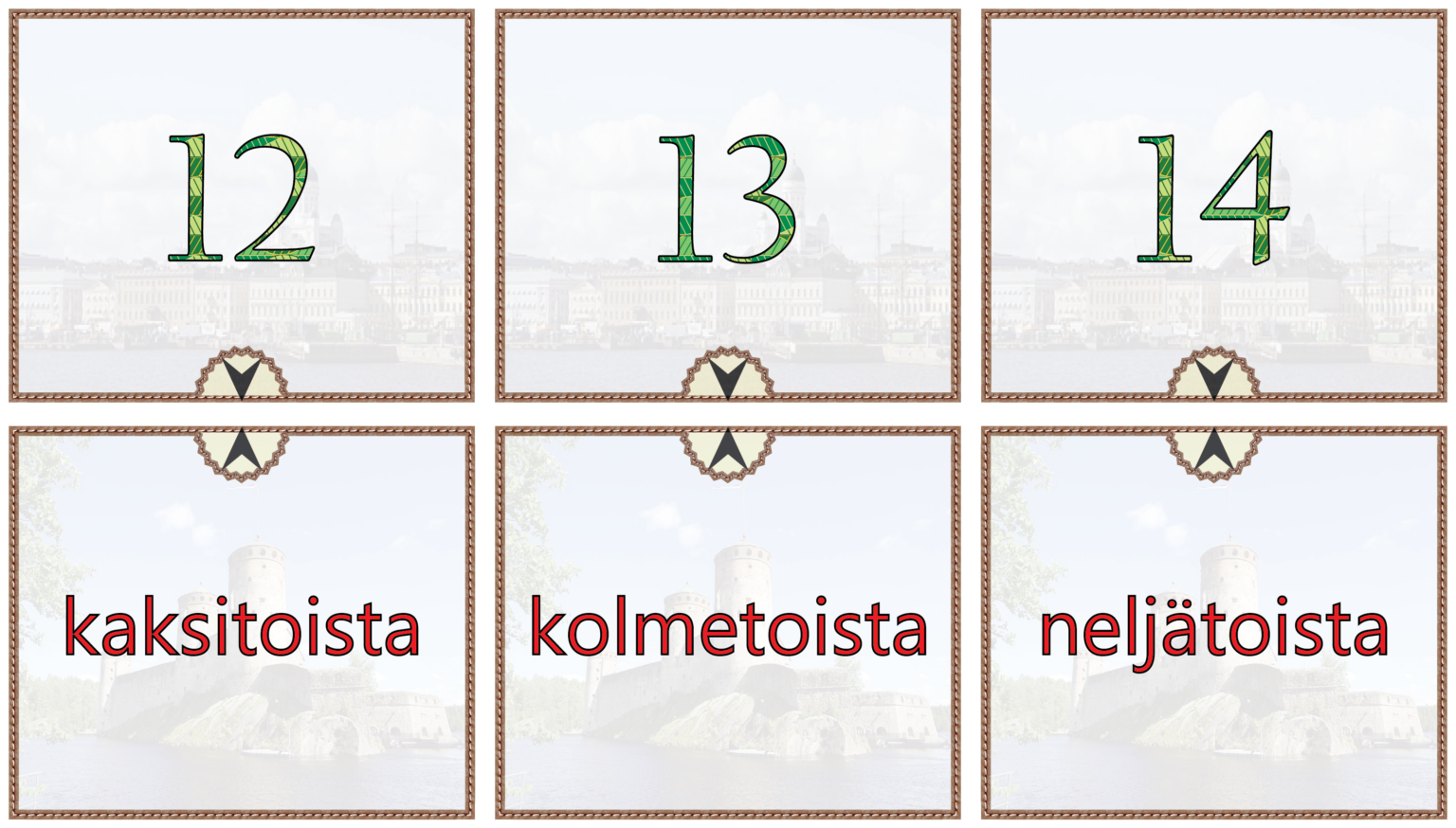 Finnish Match - Numbers and Colors - Made By Teachers