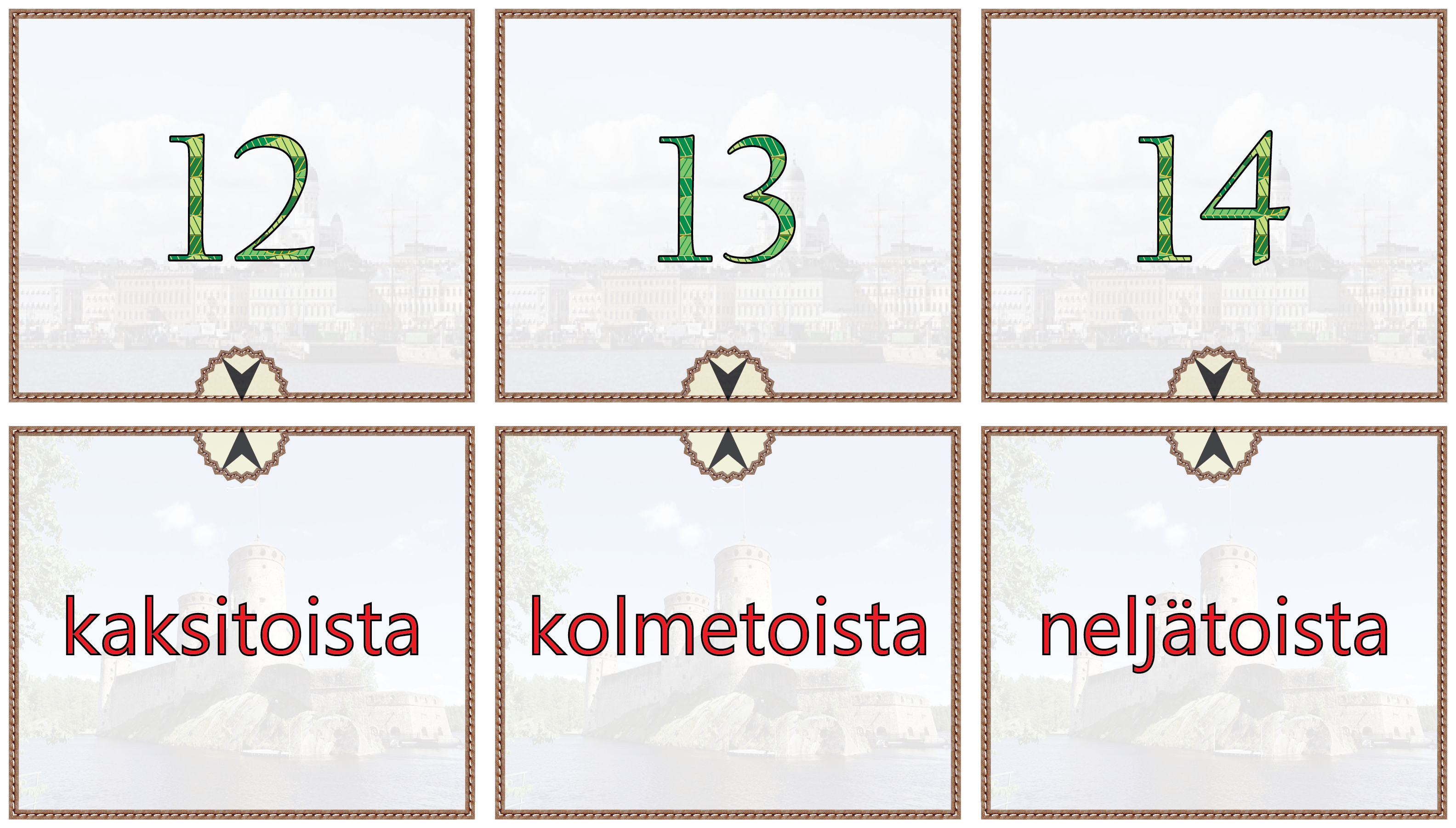 Finnish Match - Numbers and Colors - Made By Teachers