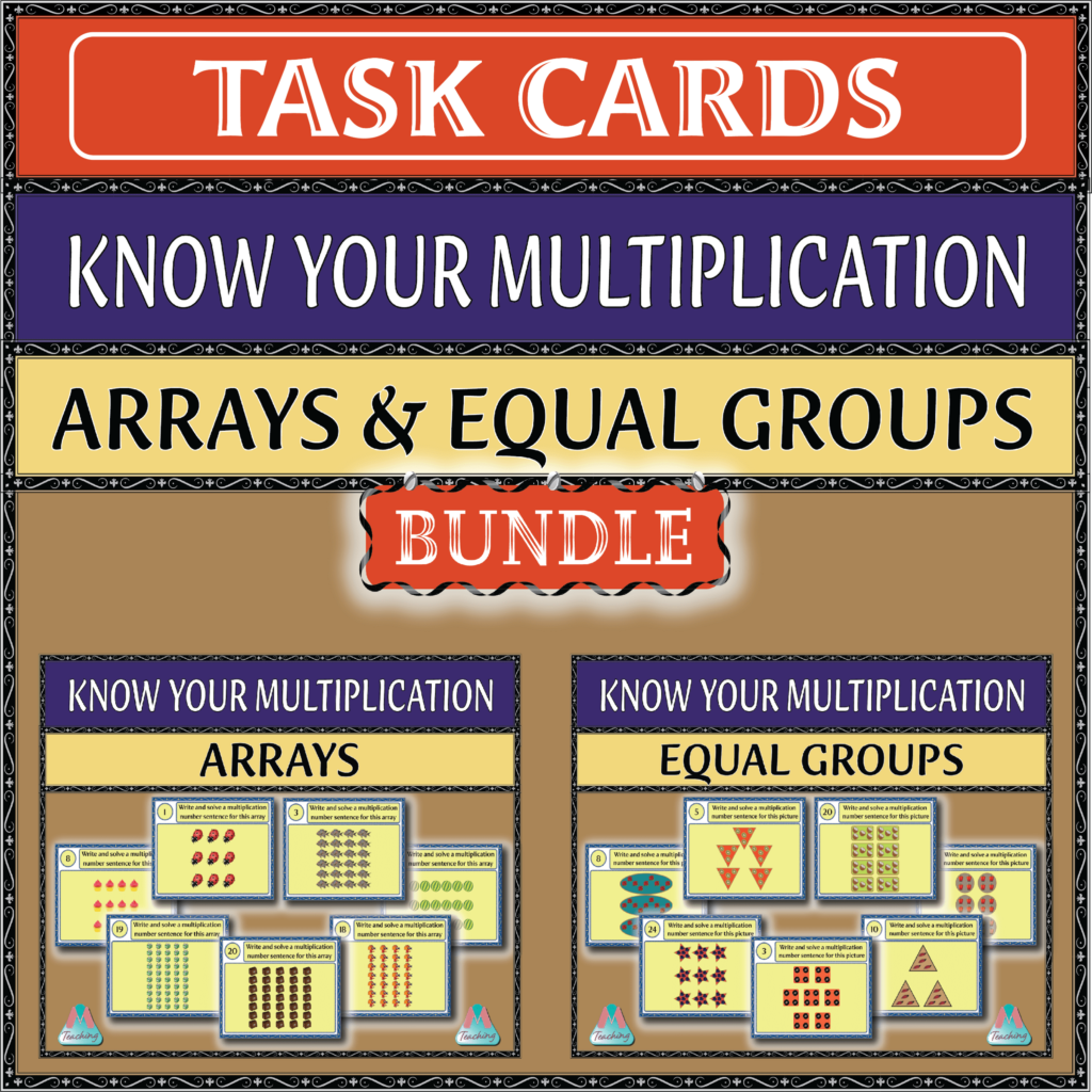 Arrays and Equal Group Bundle - Made By Teachers