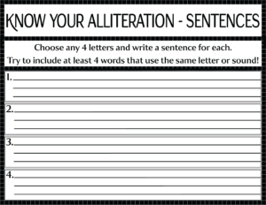 Alliteration Task Cards Bundle - Puzzling Problems | Made By Teachers