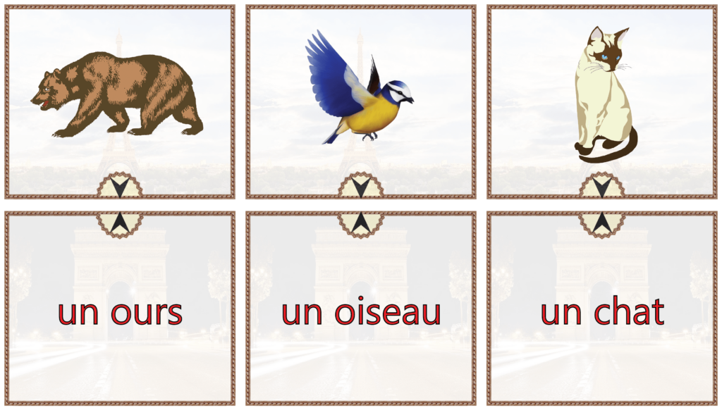French Vocabulary Match Bundle | Made By Teachers