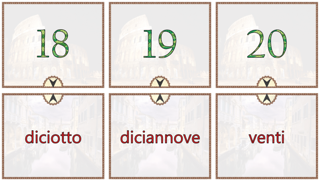 Italian Vocabulary Match Bundle | Made By Teachers