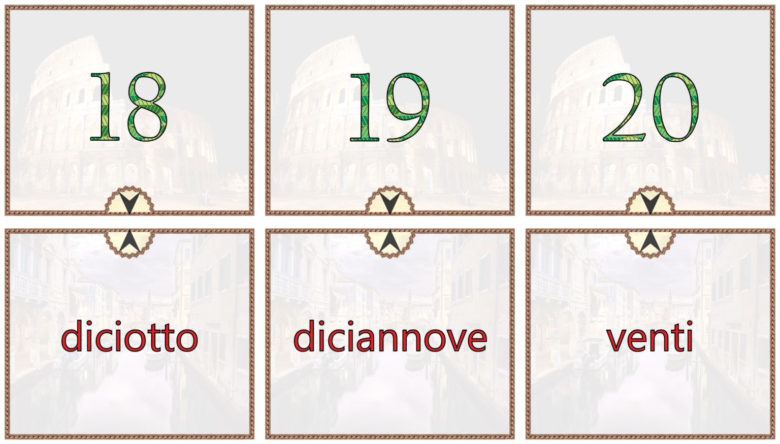 Italian Vocabulary Match Bundle | Made By Teachers