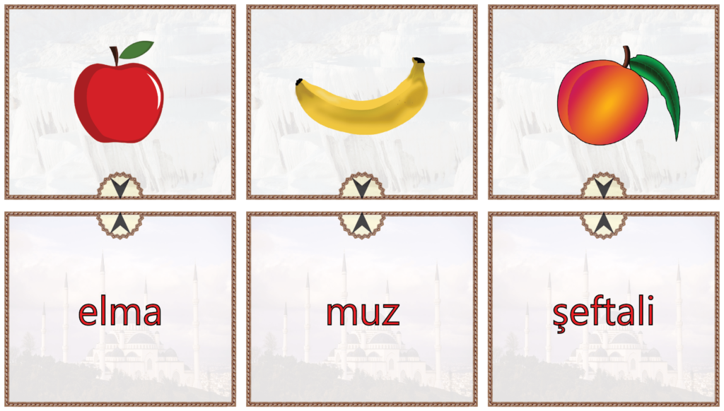 Turkish Vocabulary Match Bundle - Made By Teachers