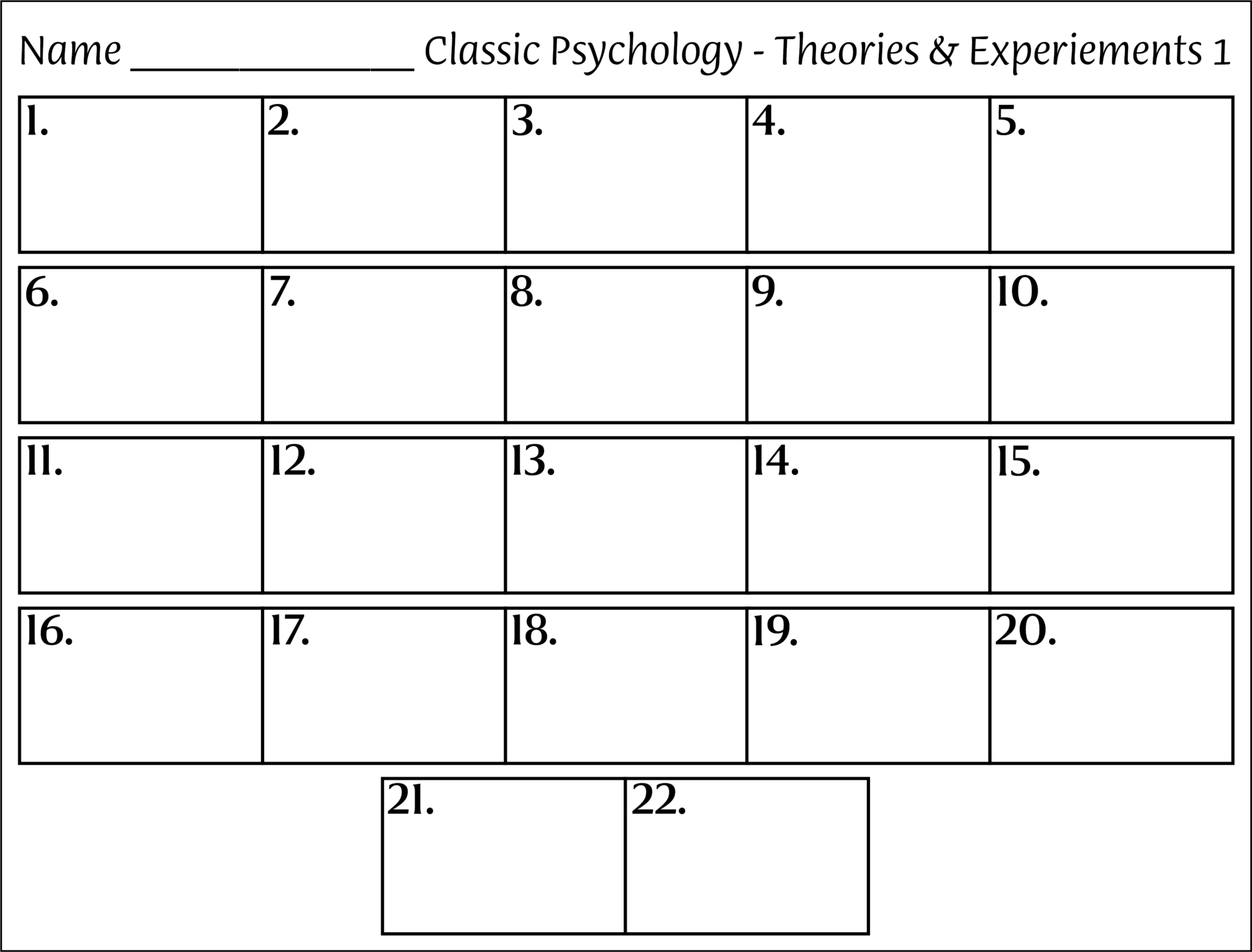 Classic Psychology: Theories & Experiments Bundle | Made By Teachers