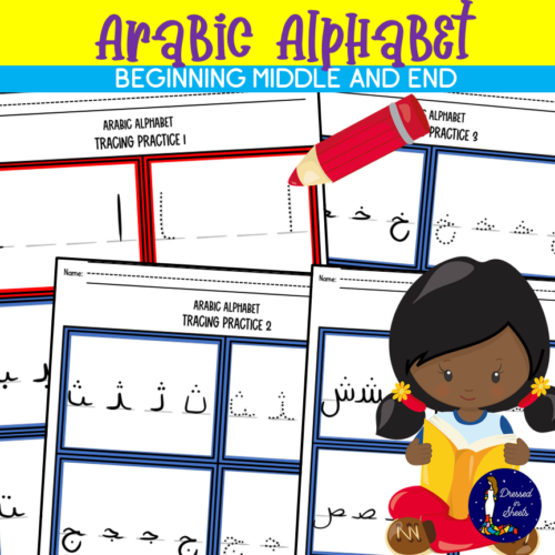 Arabic Alphabet Beginning Middle and End | Made By Teachers