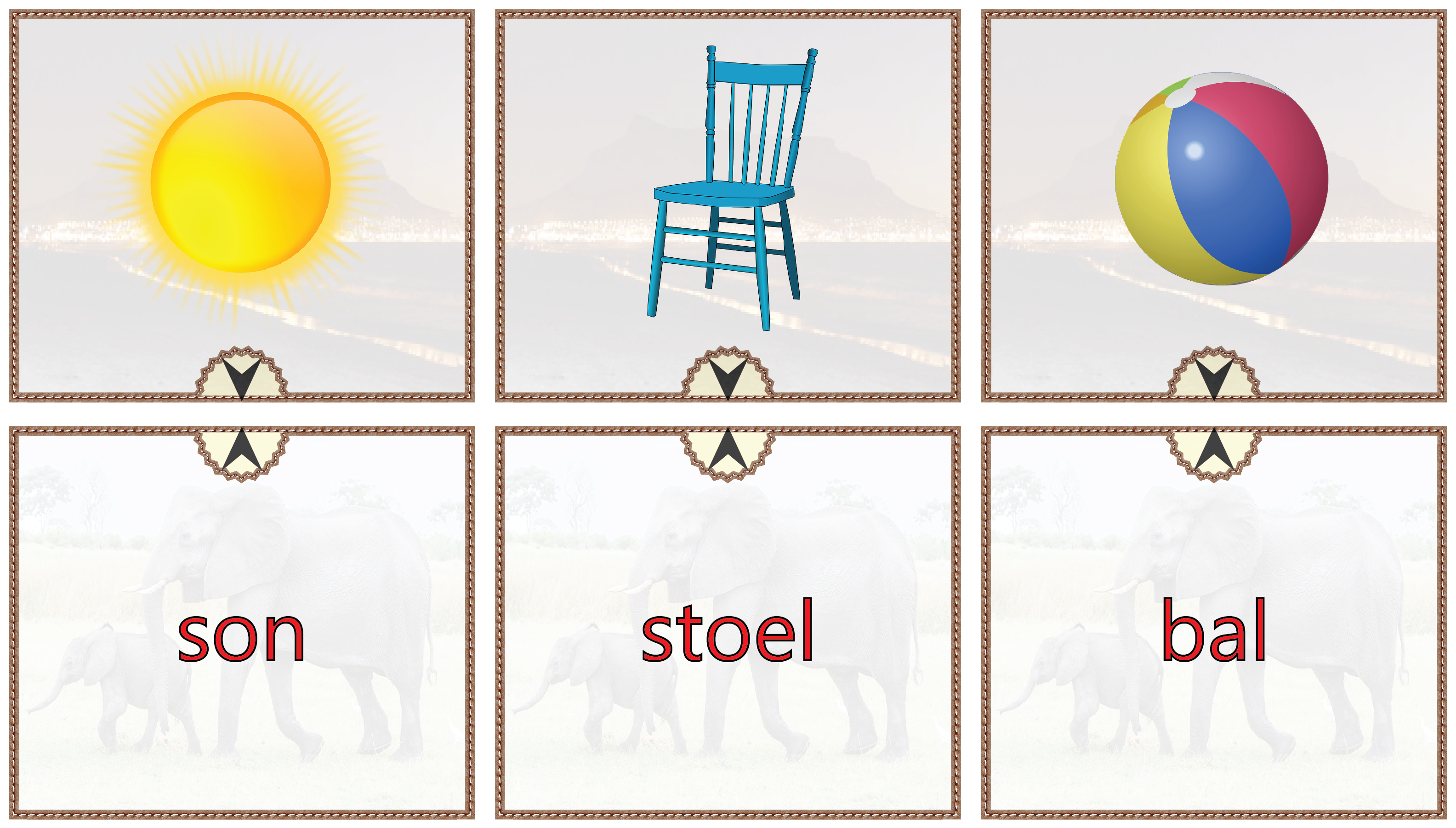 Afrikaans Match - Everyday Objects - Made By Teachers