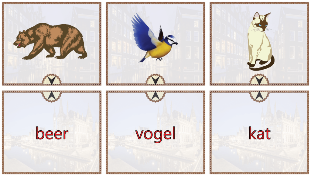 Dutch Vocabulary Match Bundle | Made By Teachers