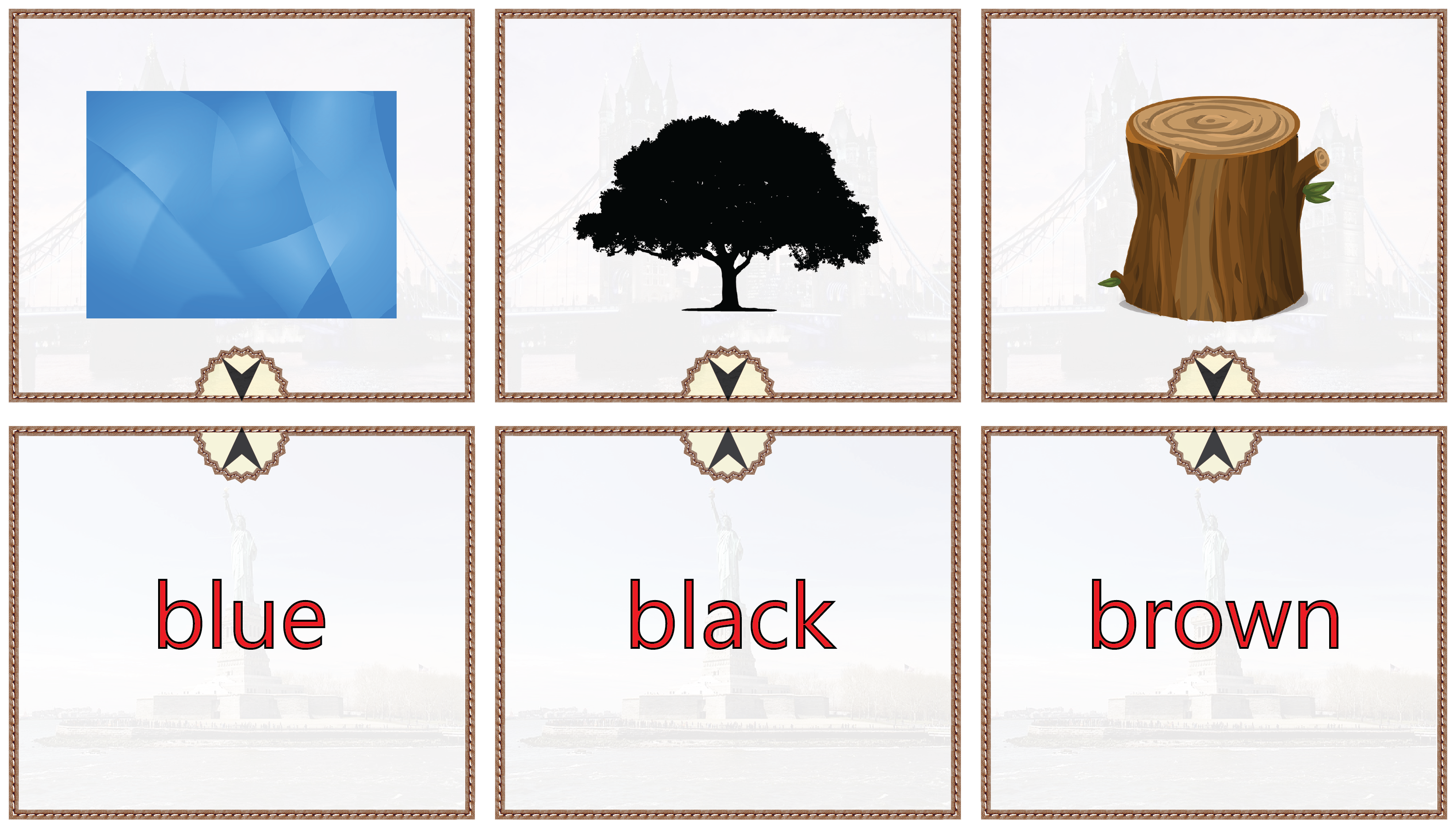 English Match - Numbers and Colors | Made By Teachers