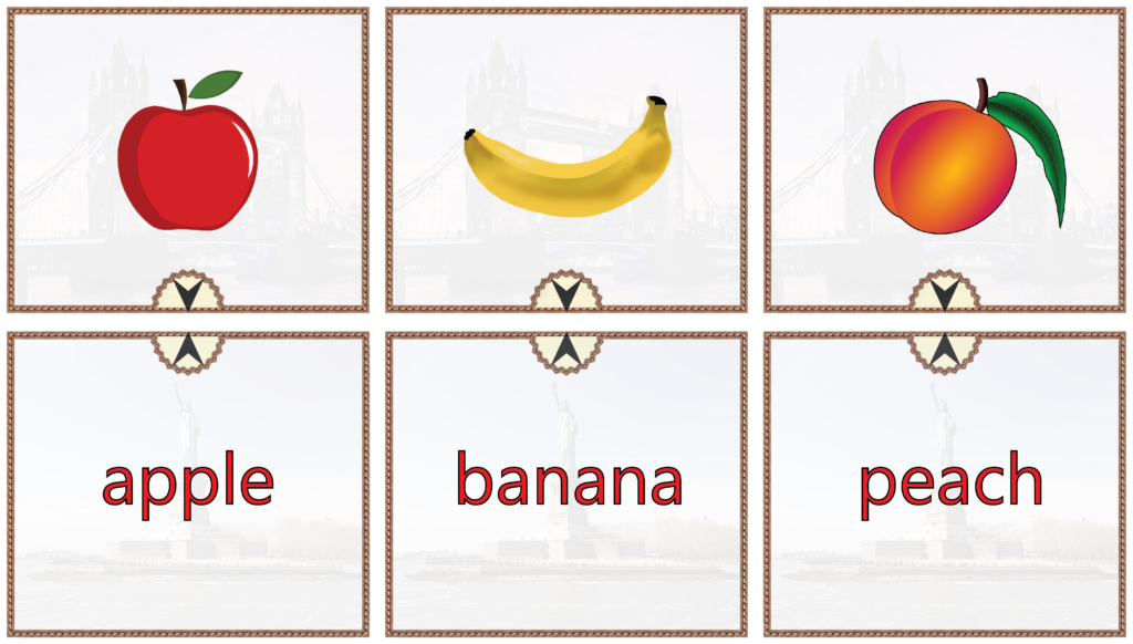 English Match - Fruits and Vegetables | Made By Teachers