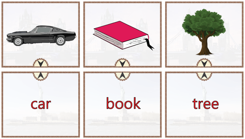 English Match - Everyday Objects - Made By Teachers