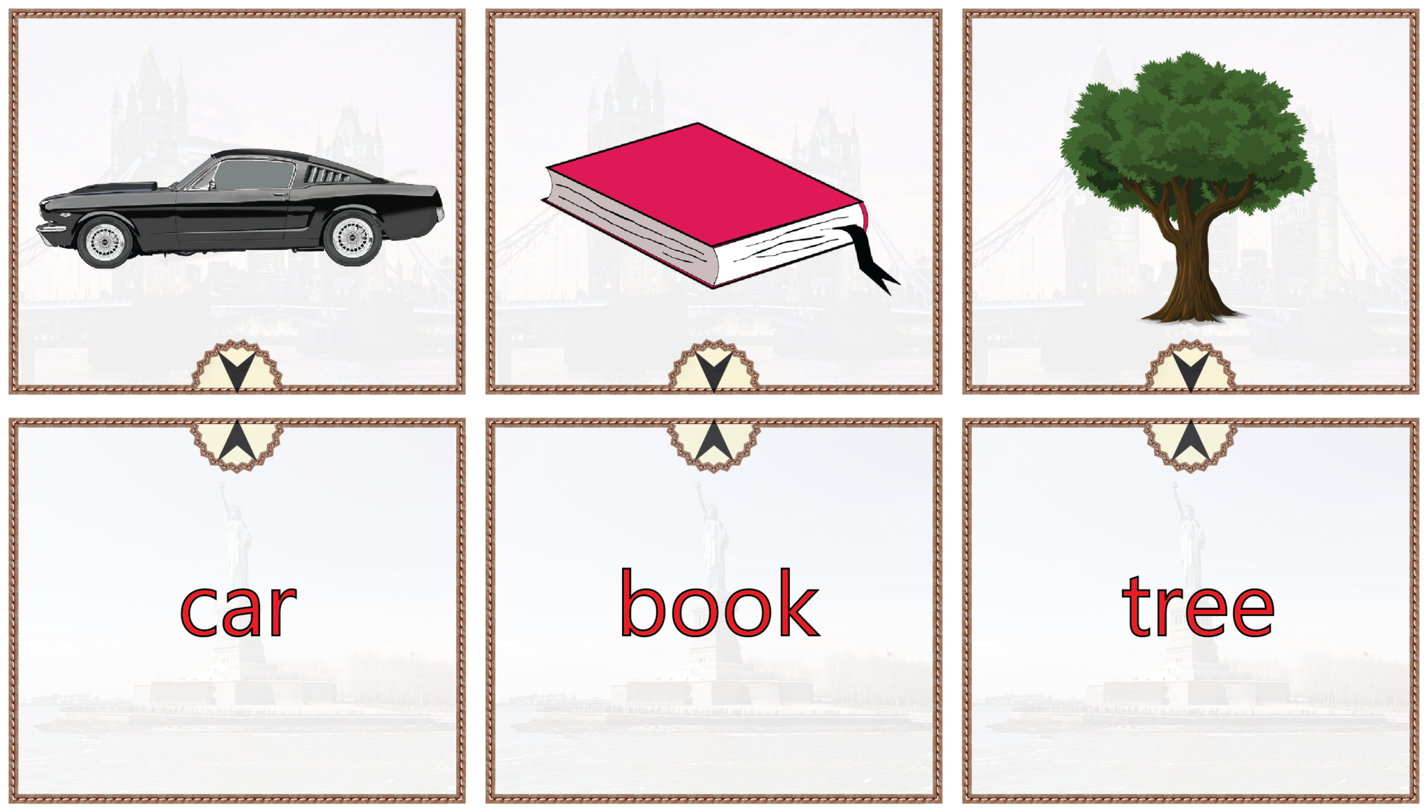 English Match - Everyday Objects - Made By Teachers