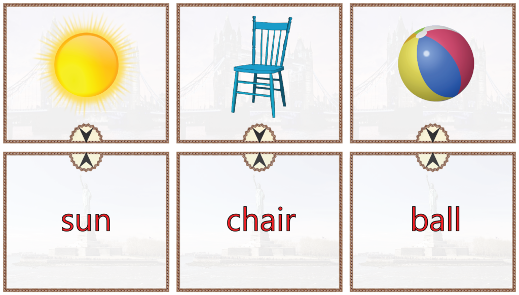 English Match - Everyday Objects - Made By Teachers