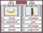 English Task Cards – Fruits and Vegetables - Made By Teachers